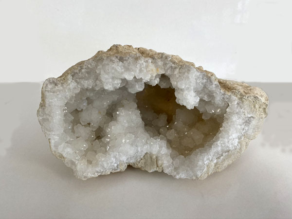 White quartz geode - Stone Design London